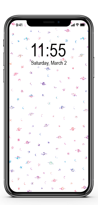 Free Space Themed iPhone Wallpapers - Ginger and Ivory