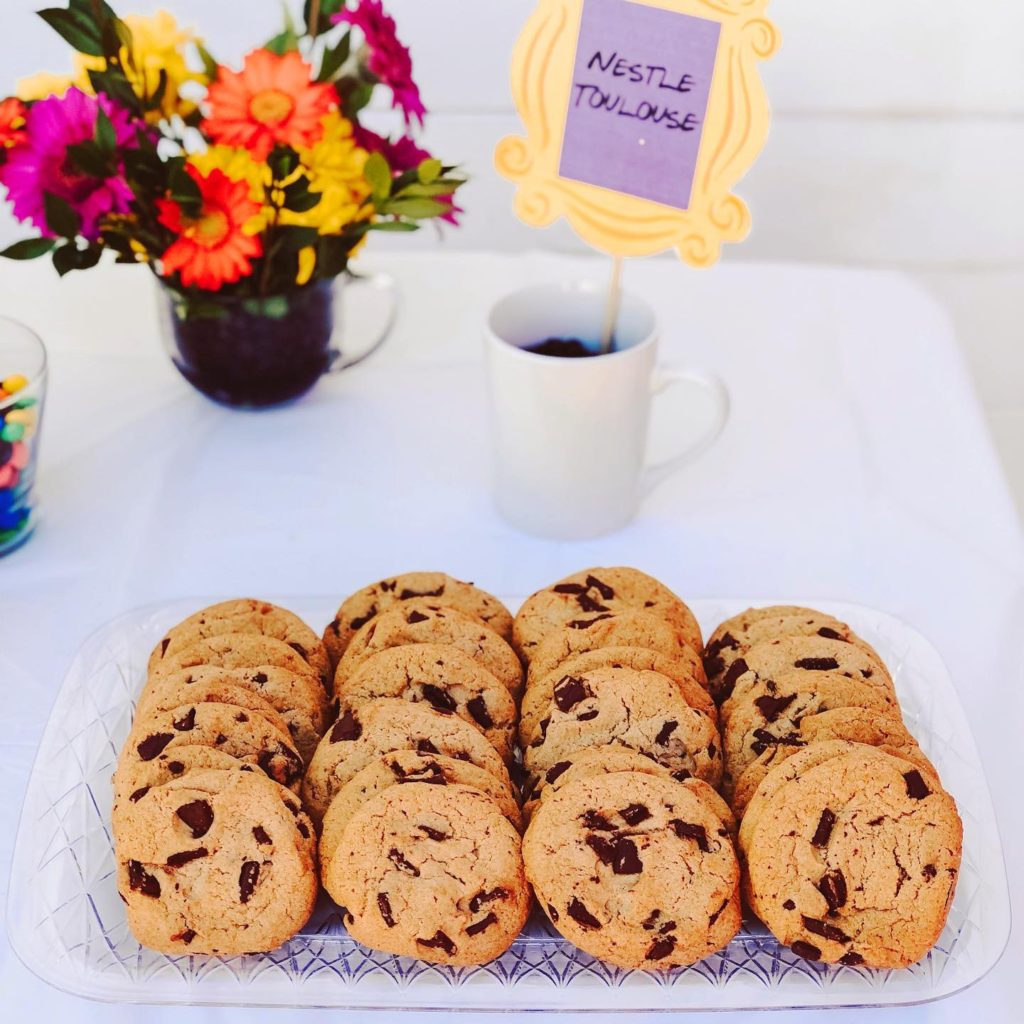 DIY Friends Themed Party - Ginger and Ivory