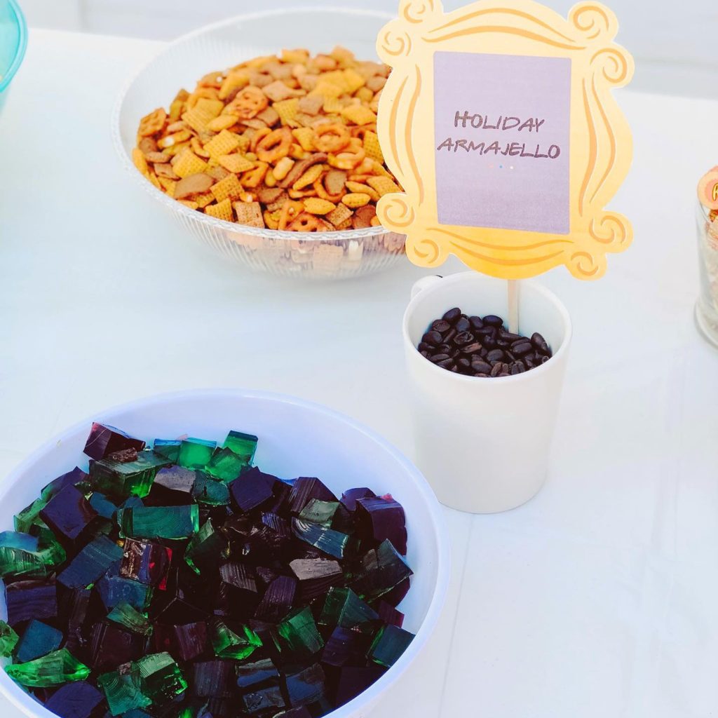 DIY Friends Themed Party - Ginger and Ivory